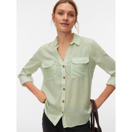 V&eacute;ro Moda Vero Moda Damen Hemdbluse &raquo;VMBUMPY L/S SHIRT NEW WVN GA NOOS&laquo; Viskose, regular fit S