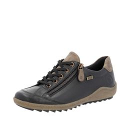 Remonte Damen Schn&uuml;rschuh mit Tex-Ausstattung, Freizeitschuh, Halbschuh, Schn&uuml;rschuh schwarz 38