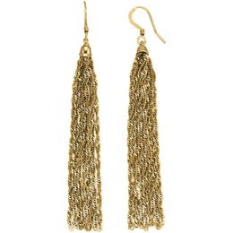 Firetti Damen Paar Ohrhaken &raquo;Schmuck Geschenk Silber 925 Ohrschmuck Ohrringe Quaste&laquo; gold Silber 925 (Sterlingsilber)