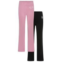 H.I.S. H.I.S M&auml;dchen Leggings &raquo;2er Packung Leggings mit Schlag f&uuml;r M&auml;dchen&laquo; F&uuml;r TEENS. 2er Packung Jazzpants schwarz 146, N-Gr