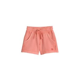 Marc O'Polo MARC O'POLO M&auml;dchen Shorts "mit gestickter Blume", rosa, Gr. 128, unifarben, Obermaterial: 100% Baumwolle, Hosen