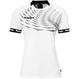 Kempa Damen Trainingsshirt "Trainings-T-Shirt WAVE 26 WOMEN", wei&szlig;, Gr. L, Obermaterial: 100% Polyester Pol. recyc.., Shirts