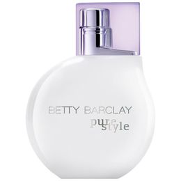 Betty Barclay Damen Eau de Toilette &raquo; pure style EDT NATURAL SPRAY 50 ML&laquo; Packung, 1 Stk. mit tiefgr&uuml;ndiger Note wei&szlig; Einheitsgr&ouml;&szlig;e