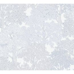 ARCHITECTS PAPER Vliestapete &raquo;Floral Impression&laquo; Wald botanisch floral glatt Blumentapete Tapete Wald Tapeten Wohnzimmer Schlafzimmer K&uuml;che Design grau Vlies B/L: 