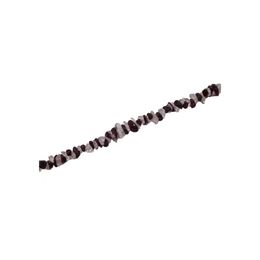 Firetti Damen Collier &raquo;Schmuck Geschenk Schmuck Geschenk&laquo; Made in Germany - mit Sodalith, Granat oder Onyx und Bergkristall bunt Messing, L: 50 B: 5mm