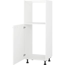 KOCHSTATION Backofen/K&uuml;hlumbauschrank &raquo;"KS-Scafa"&laquo; Breite/H&ouml;he: 60/150 cm, wahlweise T&uuml;ranschlag rechts oder links wei&szlig; wei&szlig;, B/H/T: 60cm x 150cm x 