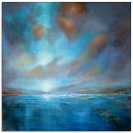 Artland Glasbild &raquo;Blaue Weite&laquo; Gew&auml;sser 1 Stk. tlg. in verschiedenen Gr&ouml;&szlig;en blau B/H/T: 30cm x 30cm, Glasbild Gew&auml;sser quadratisch, 1 Stk.