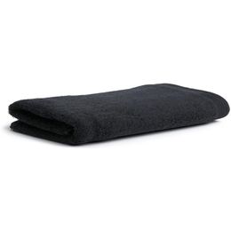 M&ouml;ve Badetuch &raquo;Superwuschel&laquo; Badetuch mit Bord&uuml;re, 100% Premium Cotton Baumwolle, einfarbig, weich grau Walkfrottee, Baumwolle B/L: 100cmx160cm, 1 Stk., 
