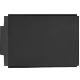 NOVA LUCE Wandleuchte &raquo;OTI&laquo; LED-Modul 1 Stk. Warmwei&szlig; schwarz 2, H: 8cm, 1 Stk.