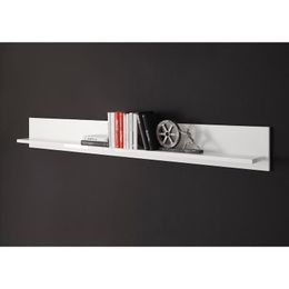 Home Affaire Wandboard &raquo;Daytona, modernes Wandregal, Wandhalter mit Ablagefl&auml;che, 183 cm breit&laquo; vielseitig einsetzbares H&auml;ngeregal wei&szlig; Holzwerkstoff 