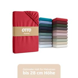 OTTO home Spannbettlaken &raquo;BLACKBERRY in PREMIUM und BASIC Qualit&auml;t, 100% Baumwolle&laquo; f&uuml;r hohe Matratzen bis 28 cm, Bettlaken, Spannbetttuch, Boxspring 