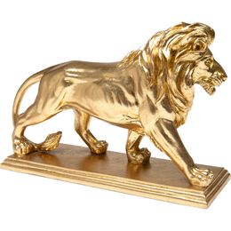 KARE Dekofigur &raquo;Lion 31cm&laquo; verschiedene Farben gold Polyresin B/H/T: 31cm x 20cm x 10cm
