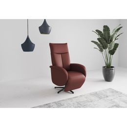 Sit & More sit&more TV-Sessel &raquo;Zora&laquo; wahlweise mit Aufstehhilfe, 2 Motoren und Akku braun NaturLEDER ,mit Gasdruck,mit Kopfteilverstellung,mit Drehfunktion,