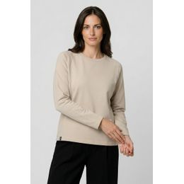 alife and kickin ALIFE & KICKIN Damen Sweatshirt, beige, Gr. S, 95% Baumwolle, 5% Elasthan, Sweatshirts