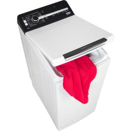 Beko Waschmaschine Toplader &raquo;BTLO6AE8BBM&laquo; 6 kg 1200 U/min Hygiene+ & Knitterschutz &ndash; allergikergeeignet, knitterfrei Nur 40 cm breit &ndash; perfekt f&uuml;r 