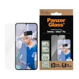 PanzerGlass Displayschutzglas &raquo;Ultra-Wide Fit Screen Protection&laquo; f&uuml;r Samsung Galaxy S25+ Displayschutzfolie, Schutzfolie, Bildschirmschutz, kratz- & 