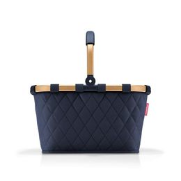Reisenthel Einkaufskorb &raquo;carrybag&laquo; Standf&uuml;&szlig;e, ummantelter Griff zum Umklappen, Innentasche Rei&szlig;verschluss Polyester Einheitsgr&ouml;&szlig;e