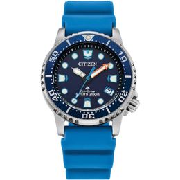 Citizen Damen Taucheruhr &raquo;Promaster Eco-Drive Diver&laquo; Armbanduhr, Damenuhr, Solar, bis 20 bar wasserdicht blau Einheitsgr&ouml;&szlig;e