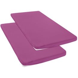 OTTO home Spannbettlaken &raquo;Topper Basic, in Gr. 90x200, 140x200 oder 180x200 cm&laquo; Baumwolle, Matratzen bis 8 cm H&ouml;he, Bettlaken, Spannbetttuch, Laken 