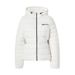 KARL LAGERFELD JEANS Jacke Damen Gr&ouml;&szlig;e XS creme / schwarz Sommerjacke