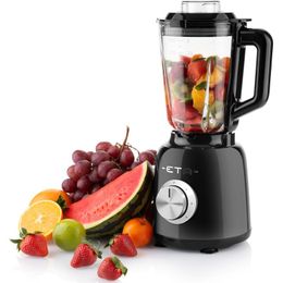 2THETA eta Standmixer &raquo;Storio&laquo; 1200 W schwarz Einheitsgr&ouml;&szlig;e Standmixer