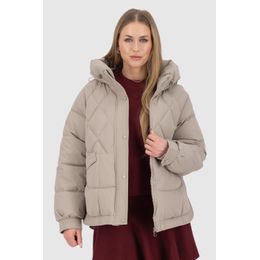alife and kickin ALIFE & KICKIN Damen Winterjacke "Damen HedwigAK A Winterjacke, Jacke", beige, Gr. M, 100% Polyester, Jacken
