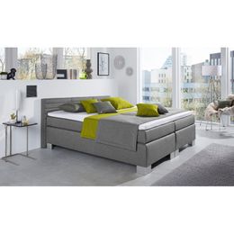 Hapo Boxspringbett &raquo;ATLANTA mit niedrigem Kopfteil&laquo; Topper separat erh&auml;ltlich!, erh&auml;ltlich in verschiedenen Breiten, Farben & Matratzenarten ohne 