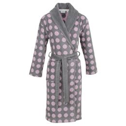 Carl Ross Damenbademantel &raquo;Velours&laquo; 1 Stk. Schalgragen rosa Velours 40/42 L: 110cm
