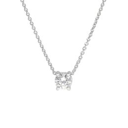 Firetti Damen Kette mit Anh&auml;nger &raquo;Schmuck Geschenk Silber 925 Halsschmuck Halskette Ankerkette Solit&auml;r&laquo; mit Zirkonia (synth.) bunt Silber 925 (