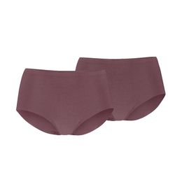 Puma Damen Puma Panty &raquo;Puma WOMEN INVISIBLE COTTON MINI SHORTS 2P&laquo; nahtlose R&auml;nder f&uuml;r eine unsichtbare Passform braun XXL
