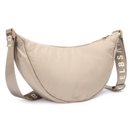 ELBSAND Damen Umh&auml;ngetasche &raquo;Crossbody Bag, Minibag, Schultertasche, Damentasche&laquo; NEU Handtasche Damen zum Umh&auml;ngen aus weichem Material VEGAN beige B