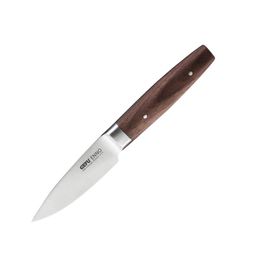 Gefu Gem&uuml;semesser &raquo;ENNO&laquo; vielseitig, scharfe Klinge, langlebig silber Holz, Spezialklingenstahl Klingenl&auml;nge 9,5cm