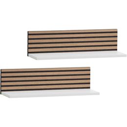 Schildmeyer Wandregal &raquo;Ryker, Wandregal, melaminharzbeschichtet,Made in Germany, B: 60 cm&laquo; 1 Stk. tlg. Solide Verarbeitung - Dieses Produkt ist in Deutschland 