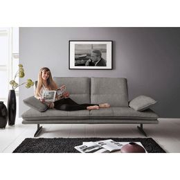 W.Schillig 2-Sitzer &raquo;broadway, Designsofa mit tollem Sitzkomfort, Breite 216cm&laquo; Sitztiefenverstellung, Kopfteil- & Seitenteilverstellung, Breite 216cm