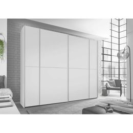 STAUD Schwebet&uuml;renschrank &raquo;Sonett 200, Made in Germany&laquo; mit vier verschiedenen Ausstattungsvarianten wei&szlig; Holzwerkstoff Wei&szlig;, B/H/T: 270cm x 222cm x 