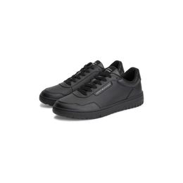 Tommy Hilfiger Herren Sneaker &raquo;TH BASKET CORE LEATHER&laquo; Halbschuh, Schn&uuml;rer mit Perforation am gepolsterten Schaftrand 46