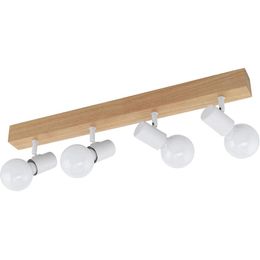 Eglo Deckenspot &raquo;TOWNSHEND 3&laquo; E27 Spot, Wohnzimmerlampe, Flur, L63 x B5 cm, 4X60W exkl. braun 4