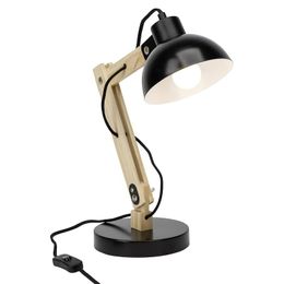 Brilliant Tischleuchte &raquo;Moda&laquo; E27 1 Stk. Tischlampe schwarz 1, H: 41,5cm, 1 Stk.