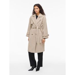 Vila Damen Langmantel &raquo;VIQUINN L/S COAT&laquo; beige 44