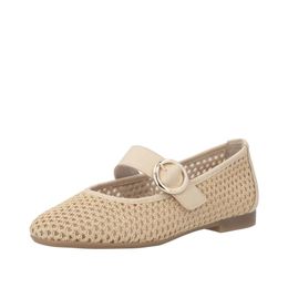Remonte Damen Riemchenballerina Sommerschuh, Flat, Ballerina, Schlupfschuh mit weicher Innensohle 37