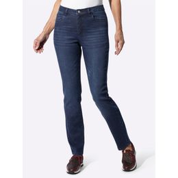 Classic Basics Damen Bequeme Jeans, blau, Gr. 23, unifarben, 81% Baumwolle, 17% Polyester, 2% Elasthan, Jeans