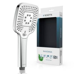 Sch&uuml;tte Handbrause &raquo;RAVENNA&laquo; 1 Stk. tlg. 3-fach verstellbar / wassersparend wei&szlig; Einheitsgr&ouml;&szlig;e Handbrause