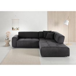 3C Candy Ecksofa &raquo;Yoshy Komfortsofa, bequem und modern, hochwertige Verarbeitungsdetails&laquo; Zwei verschiedene Sitztiefen durch verstellbare R&uuml;ckenlehne,