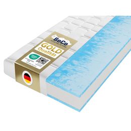 Beco Gelschaummatratze &raquo;GUMO Maxx &ndash; GOLD Gelschaummatratze mit luxuri&ouml;ser Komforth&ouml;he&laquo; 25 cm hoch 1 Stk. tlg. 25 cm H&ouml;he, Gelschaum, unterschiedlich fest, 