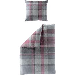 Bierbaum Bettw&auml;sche &raquo;Maxi&laquo; 2 Stk. Renforce, 100 % Baumwolle, pflegeleicht rosa Renforc&eacute;, Obermaterial: 100% Baumwolle B/L: 135cm x 200cm, 1 Stk., 1 