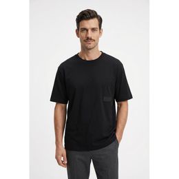 BOSS Green Herren BOSS Green T-Shirt &raquo;TS Structure&laquo; 100% Cotton, Regular Fit, Rundhalsausschnitt schwarz S