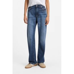 BOSS Orange Damen BOSS Orange Straight-Jeans &raquo;ADA HR 13.0 Premium Damenmode&laquo; High Rise, locker geschnitten 33, L&auml;nge 32