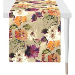 Apelt Tischl&auml;ufer &raquo;5600 HERBSTZEIT, Herbstdeko, Herbst&laquo; Digitaldruck bunt Baumwolle B/L: 48cm x 140cm, 1 Stk., rechteckig