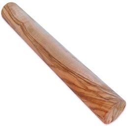 Olivenholz-erleben Teigroller &raquo;DESIGN aus edlem naturbelassenem Olivenholz&laquo; Einzigartige Maserung, massives Olivenholz, leichte Reinigung beige 
