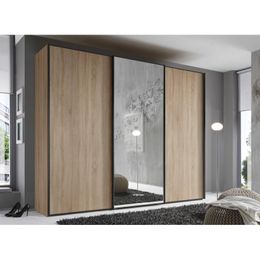STAUD Schwebet&uuml;renschrank &raquo;Sinfonie Plus, edles Design in hochwertiger Qualit&auml;t, Made in Germany&laquo; Mit Spiegelt&uuml;r und vier verschiedenen 